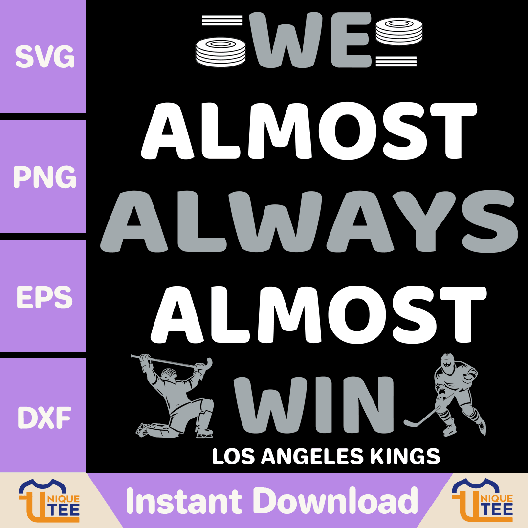 Los Angeles Kings Svg, Ice Hockey Team Svg, NHL Svg, Instant | Inspire ...