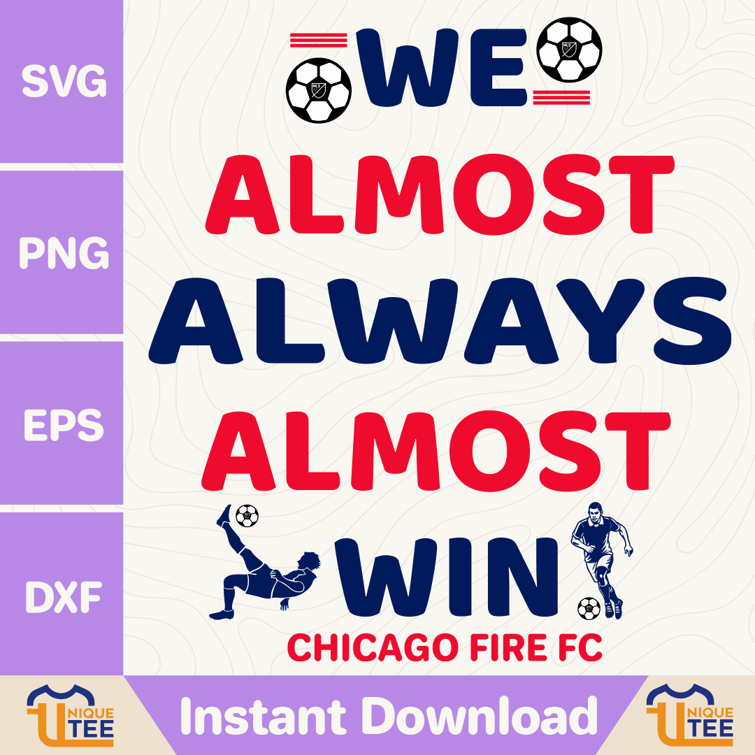 Chicago Fire FC Svg, Soccer Team Svg, Logo Svg, Sublimation, | Inspire ...
