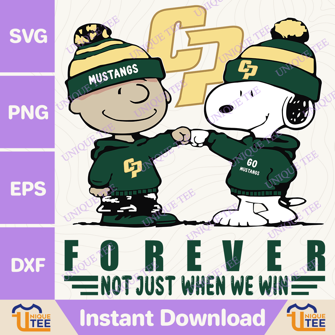 Cal Poly Mustangs T Shirt Design, Classic College Logo Desig | Inspire ...