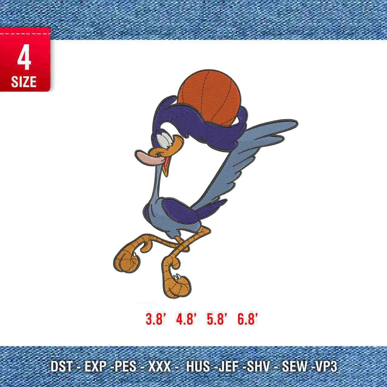 Road Runner / Nike Embroidery Design/ Anime design/ Embroide | Inspire ...