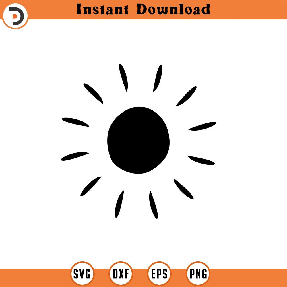 Sun svg, shapes SVG, svg, png, dxf, jpeg, Digital Download, | Inspire ...