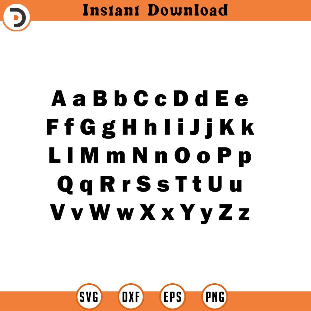 Bold Font Svg | Inspire Uplift