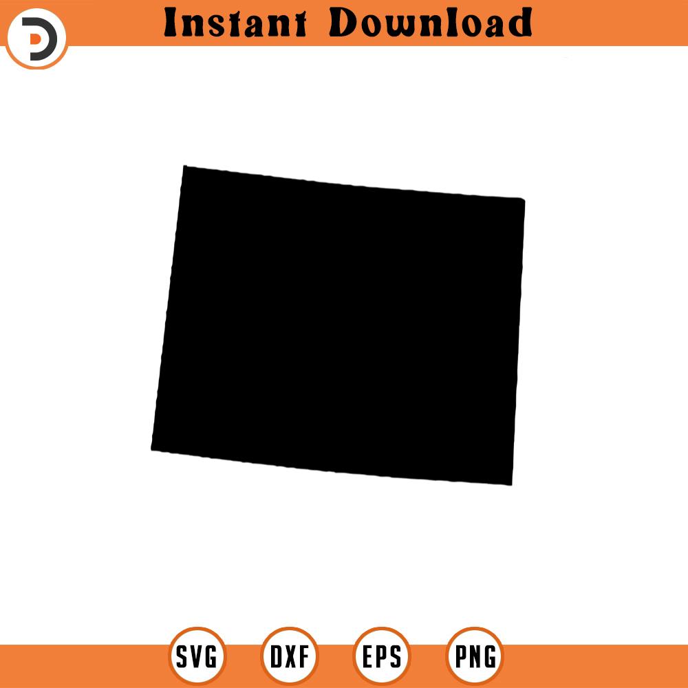 Colorado SVG, State svg, United States, Shape, svg, png, dxf | Inspire ...