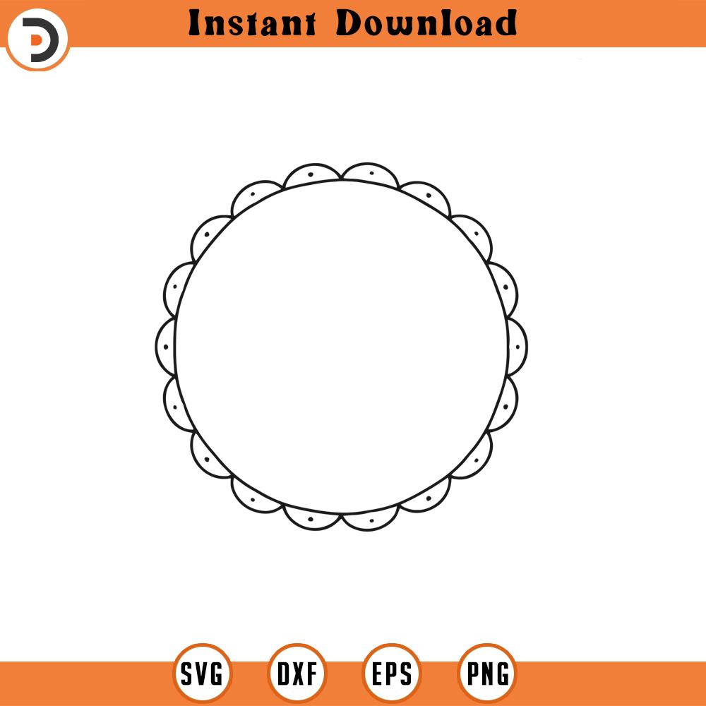 Decorative Circle SVG, svg, png, dxf, jpeg, Digital Download | Inspire ...