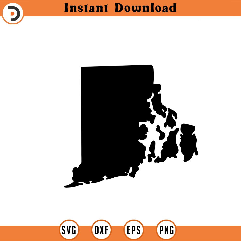 Rhode Island SVG, State svg, United States, Shape, svg, png, - Inspire ...