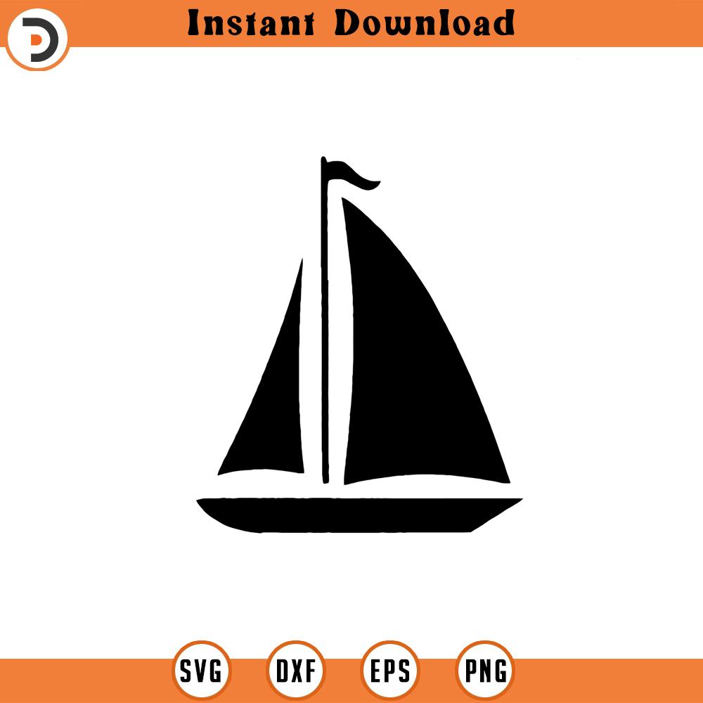 Sailboat svg, Sailing SVG, svg, png, dxf, jpeg, Digital Down | Inspire ...