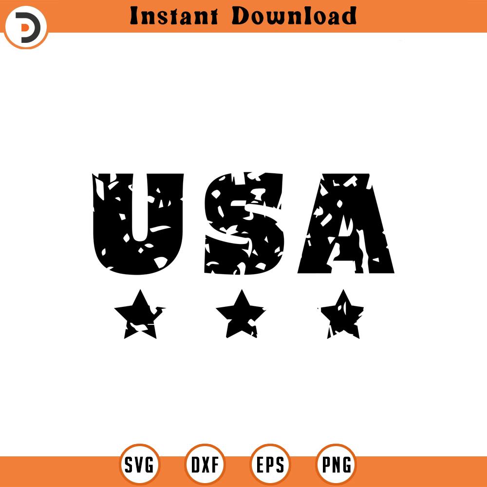 USA svg cut file, Distressed USA svg, 4th of July svg, Patri | Inspire ...