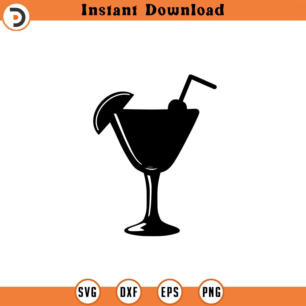 Cocktail Glass Svg | Inspire Uplift