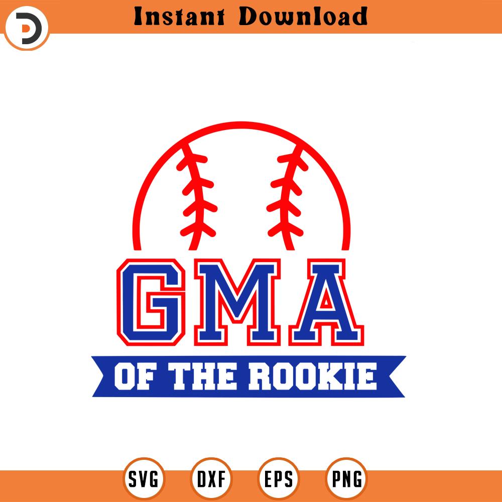 Custom Order GMA of the Rookie Baseball Birthday SVG, Birthd | Inspire ...
