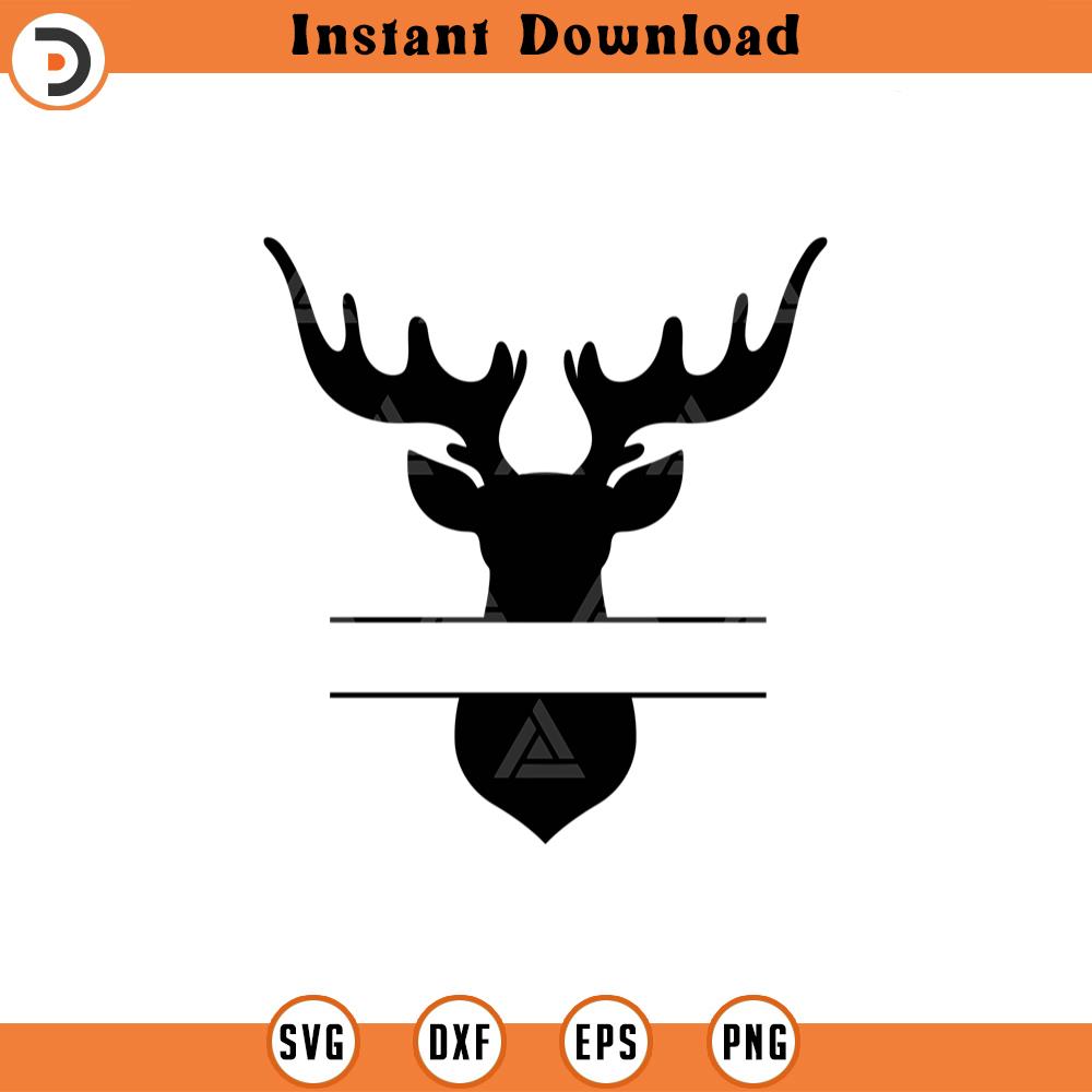 Deer Monogram Svg | Inspire Uplift
