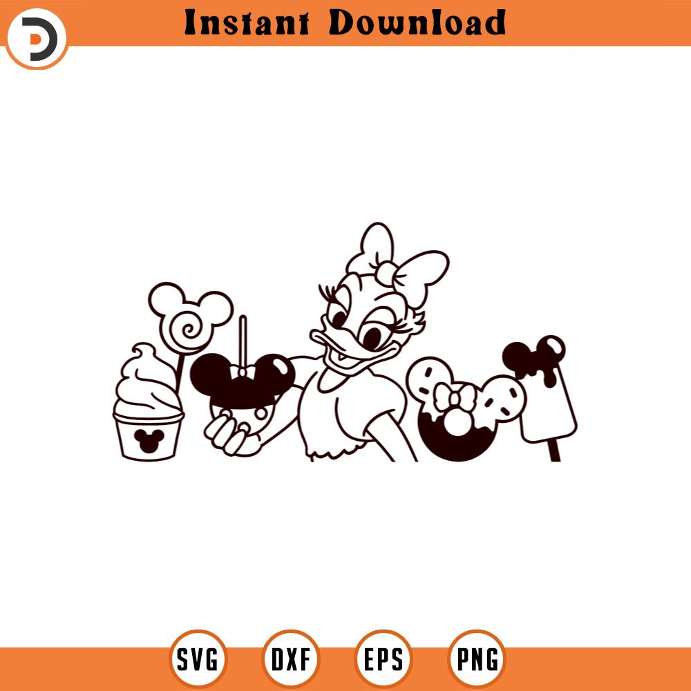 Daisy SVG snacks png clipart dxf , cut file outline silhouet | Inspire ...