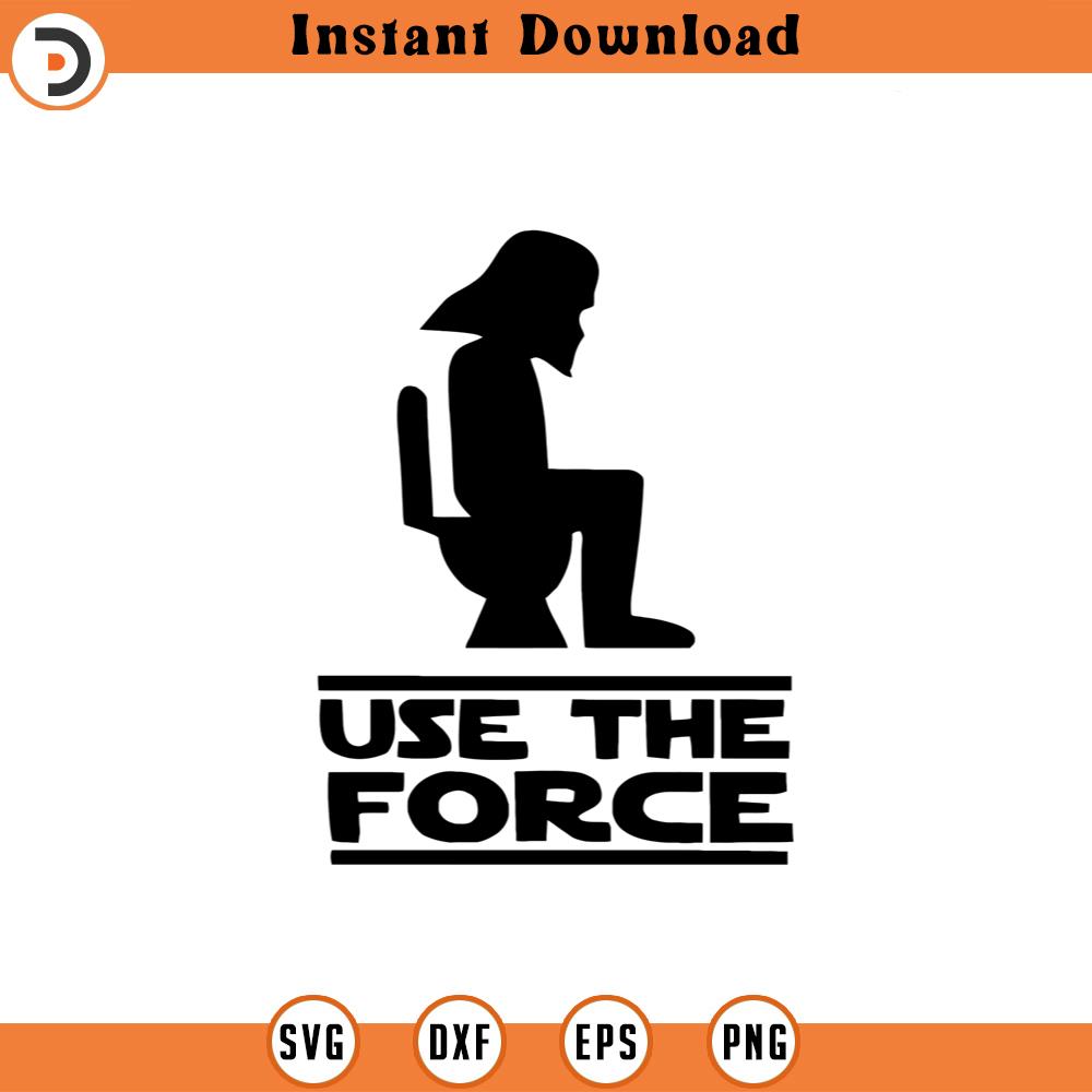 Use the Force Svg dxf eps png | Inspire Uplift