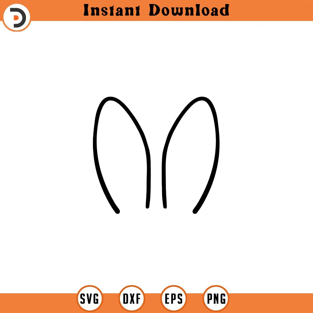 bunny ears svg - Inspire Uplift