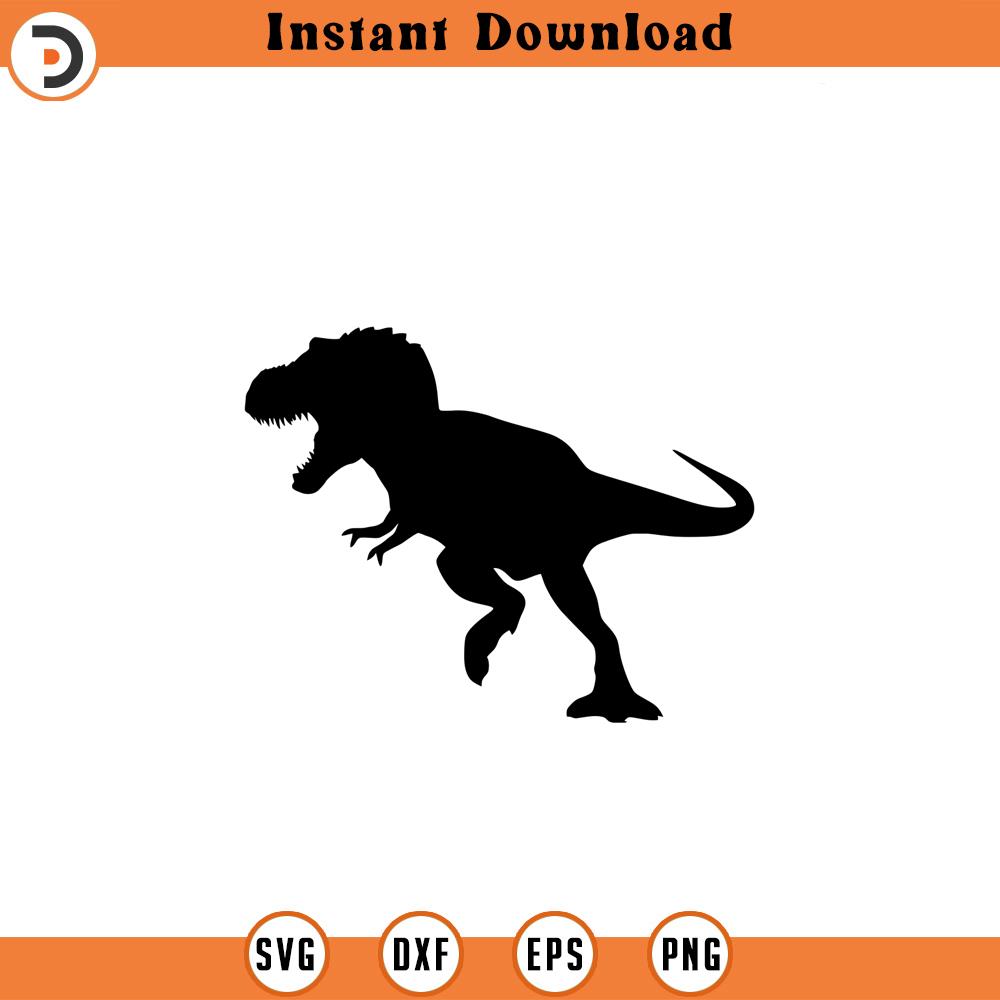 Dinosaur Svg, Tyrannosaurus Rex Svg, T-rex svg, Dinosaur Sil - Inspire ...