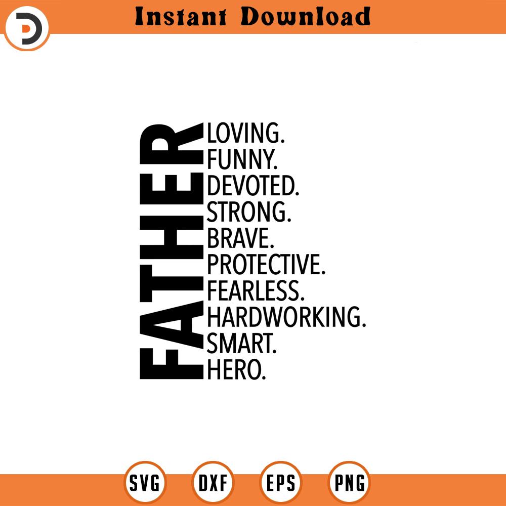 Father Svg, Father's Day Svg, Father's Day Shirt Svg, Father | Inspire ...