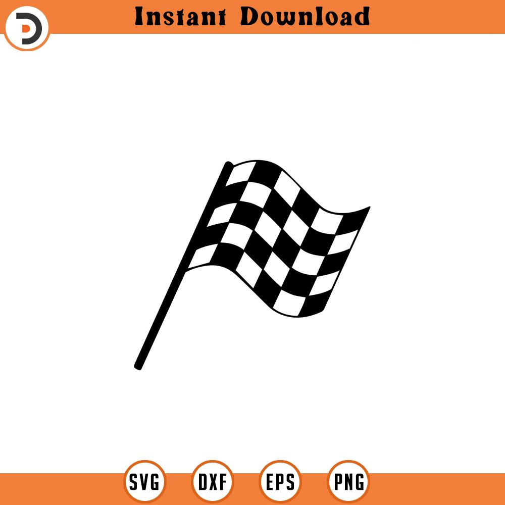 Finish Flag Svg | Inspire Uplift