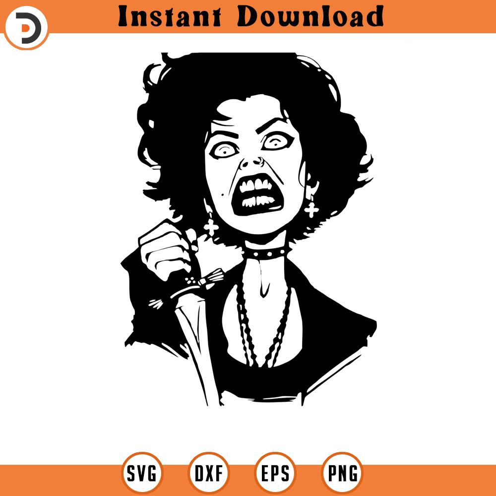 Cool Witch Nancy Craft Witchraft SVG Silhouette, Cricut File | Inspire Uplift