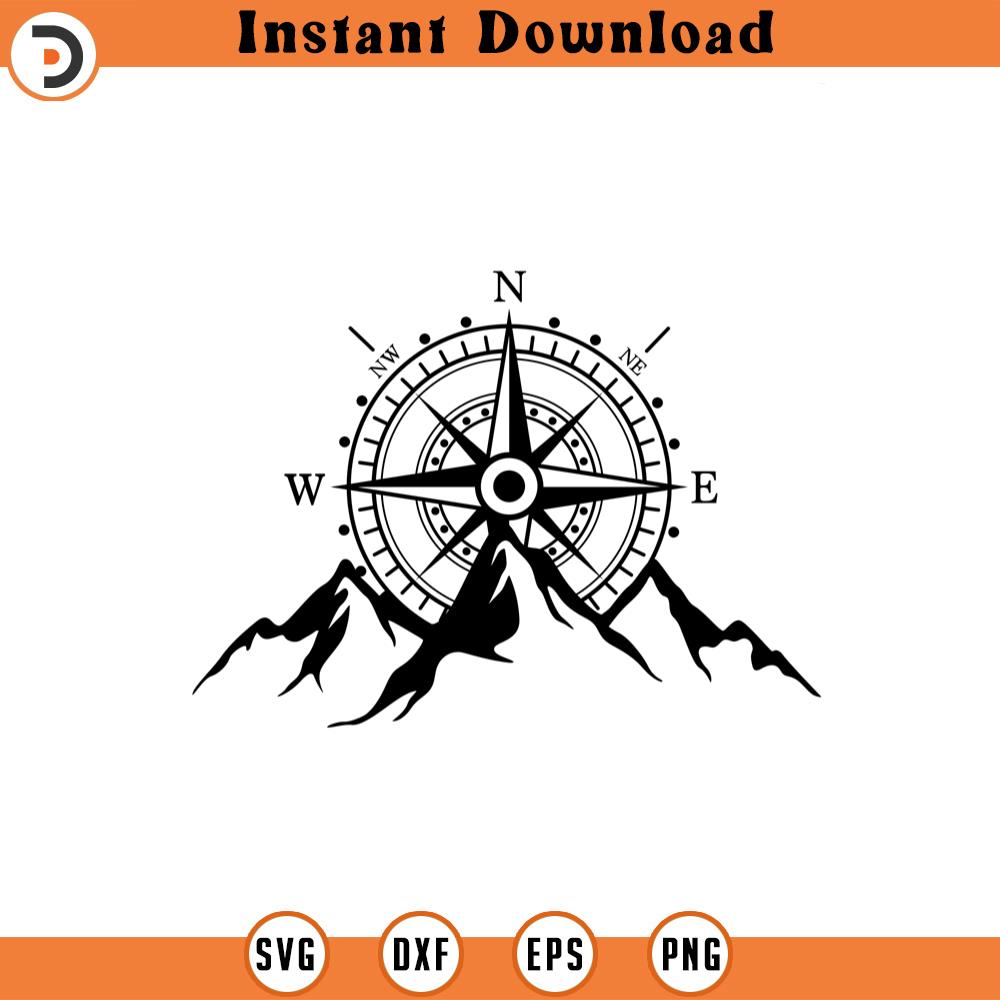 Triangle Mountain Svg | Inspire Uplift