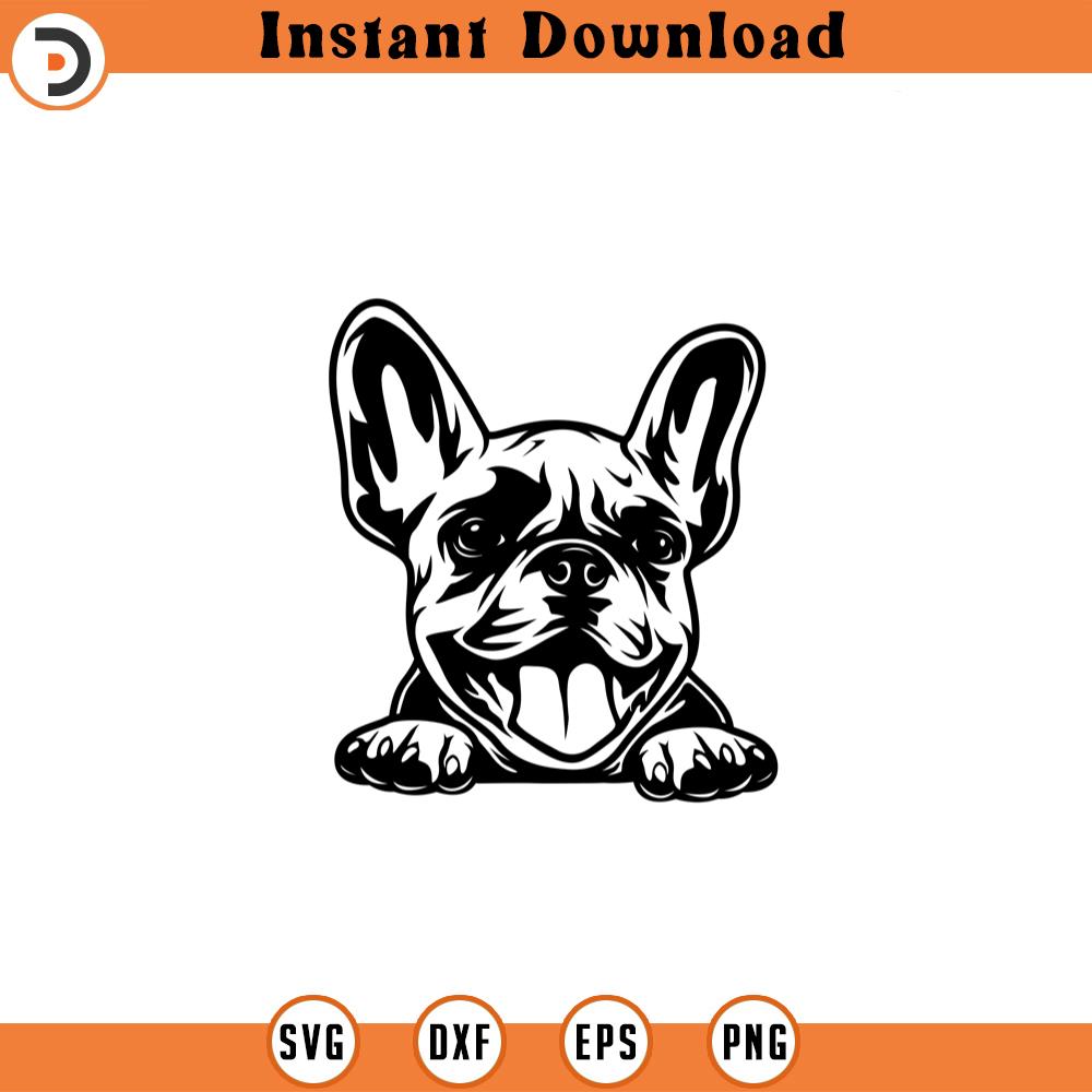 Frenchie Svg | Inspire Uplift