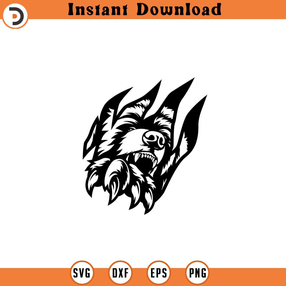 Bear Claw Embroidery | Inspire Uplift