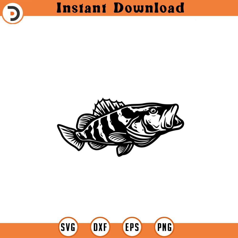 Grouper Fishing Svg Grouper Svg Grouper | Inspire Uplift