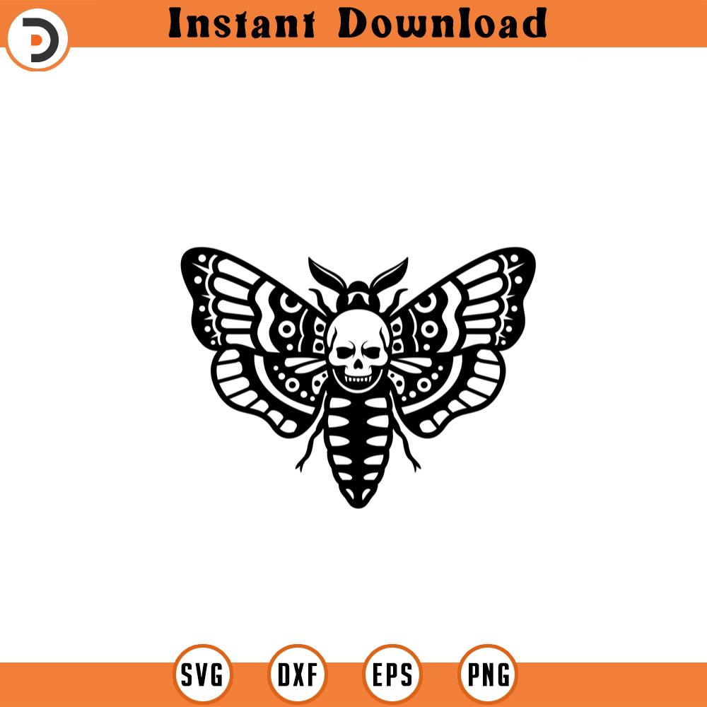 Death Moth Svg | Inspire Uplift