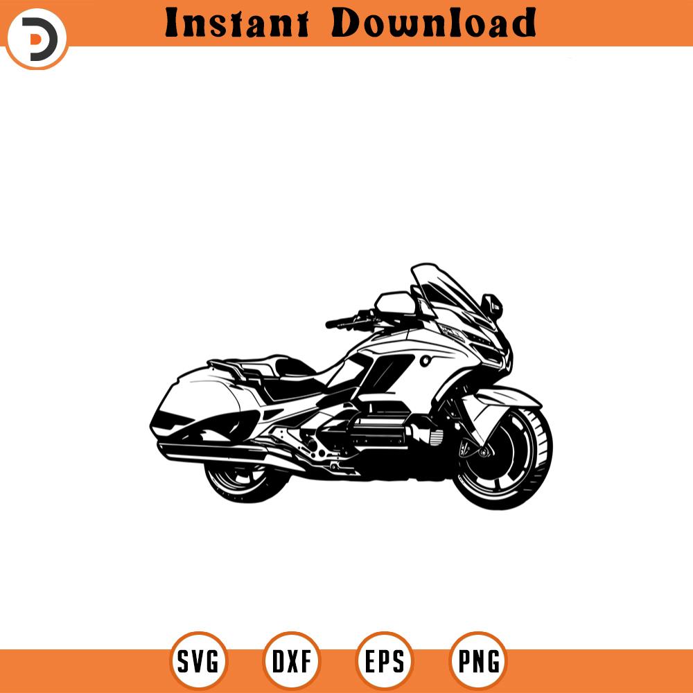 Touring Motorcycle Svg Motorcycle Svg Biker | Inspire Uplift