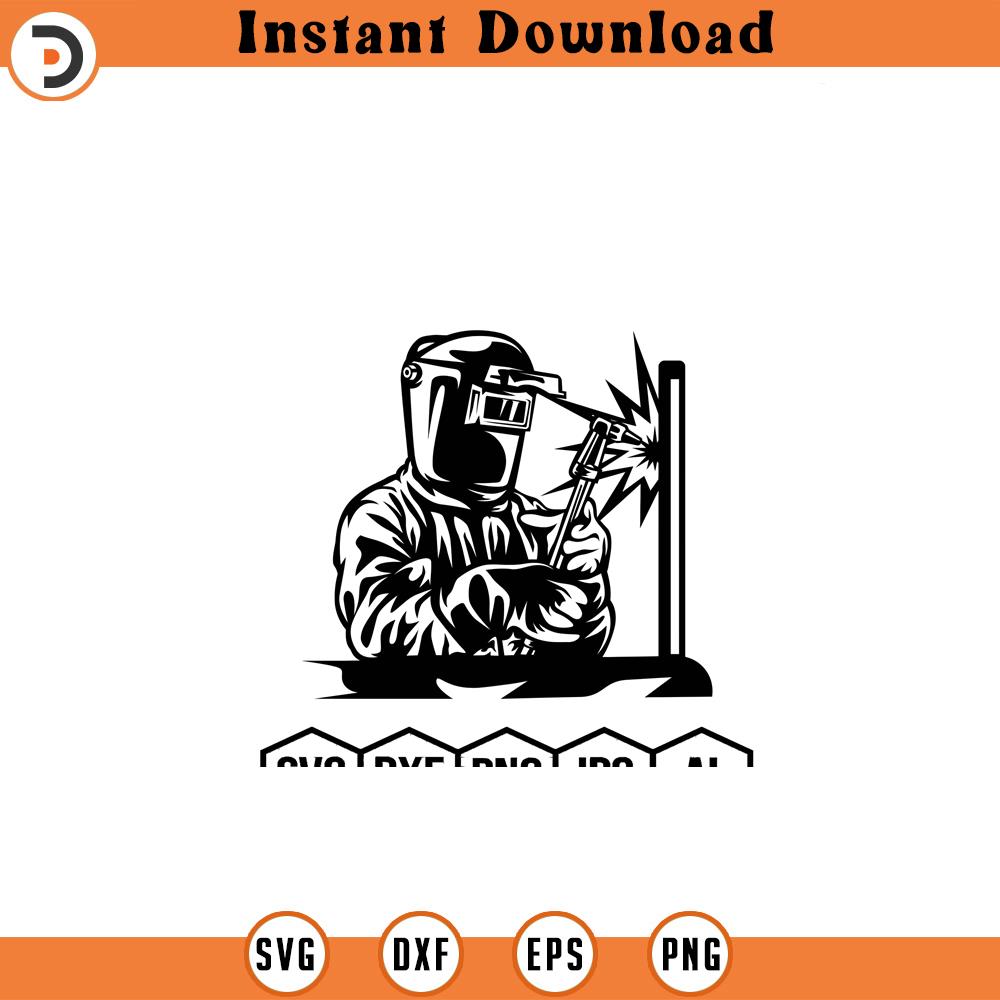 Welder Svg Welding Torch Svg Welding Rod - Inspire Uplift