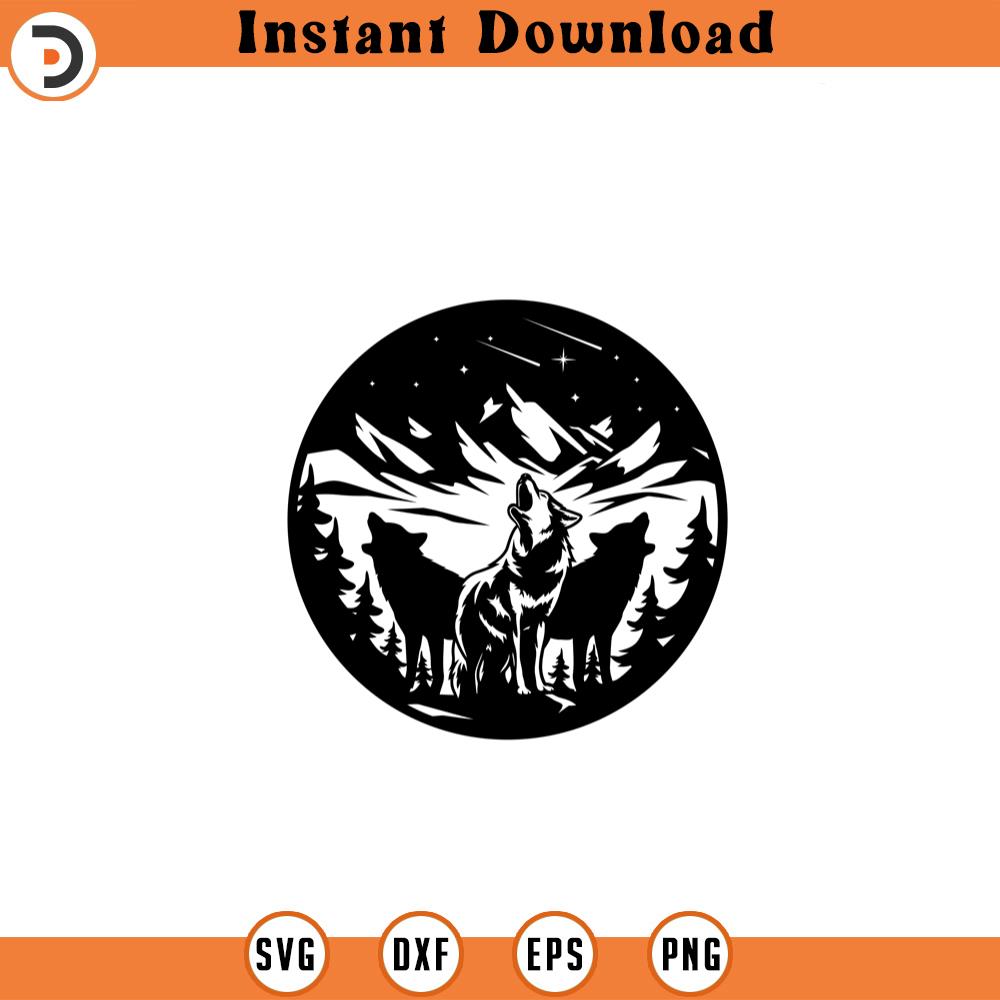 Howl Svg | Inspire Uplift