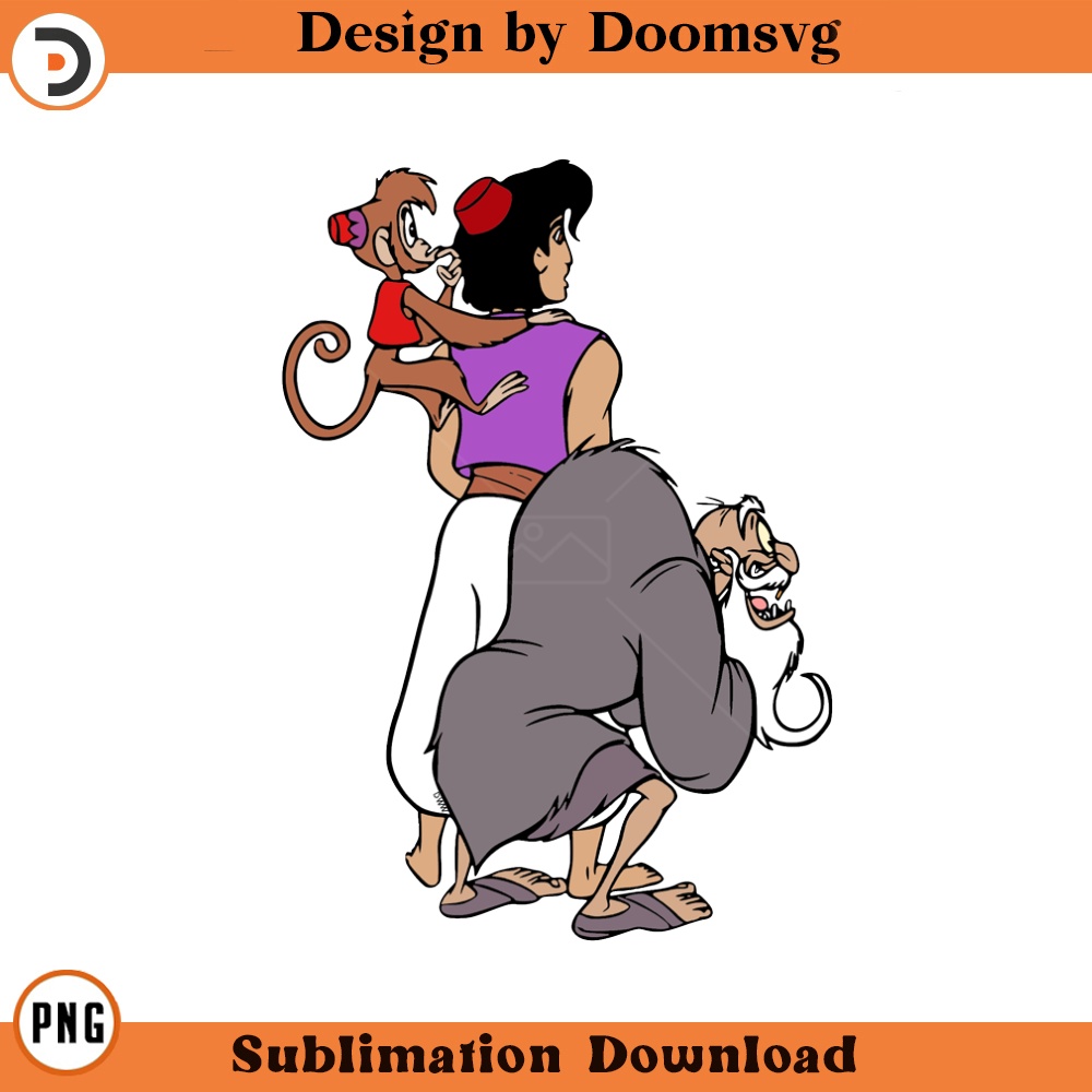 Aladdin Abu Jafar Cartoon Clipart Download, PNG Download Car | Inspire ...