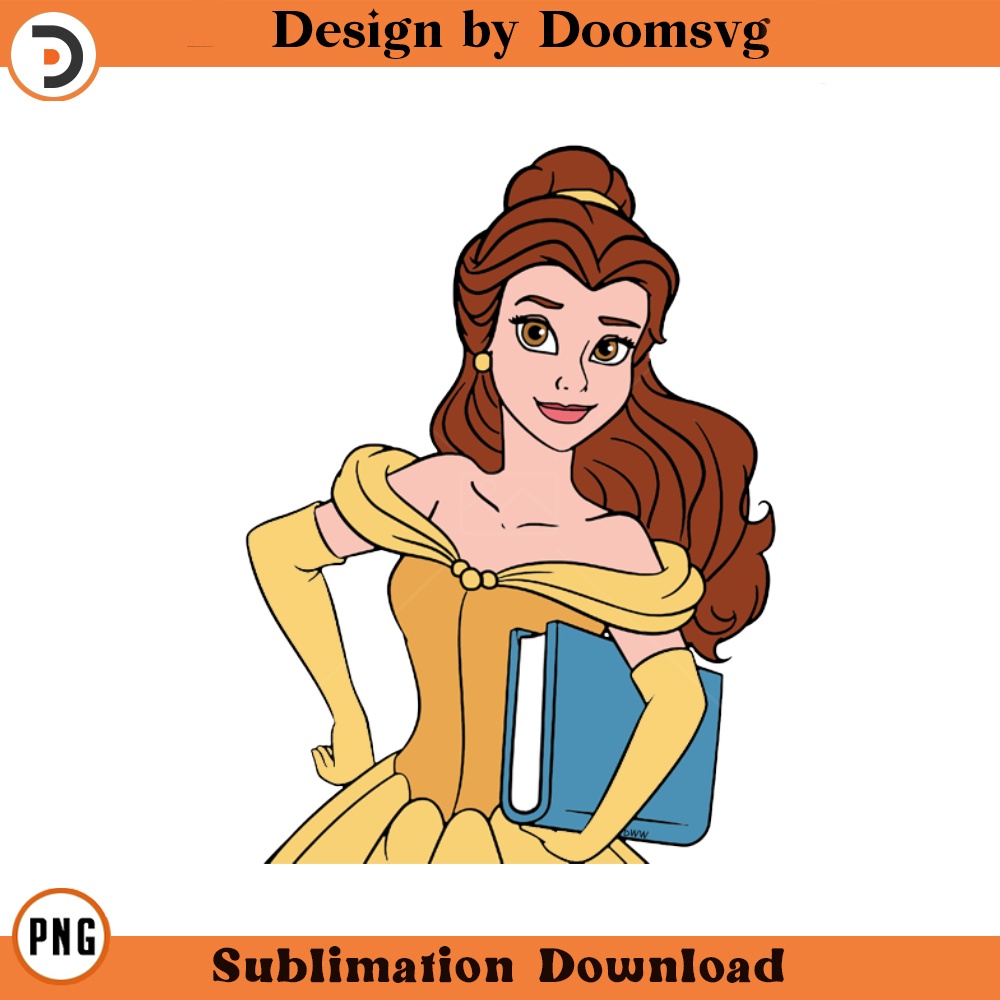 Belle Book Cartoon Clipart Download, PNG Download Cartoon Cl | Inspire ...