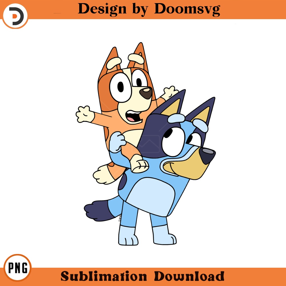 Bluey Bingo Cartoon Clipart Download, PNG Download Cartoon C | Inspire ...
