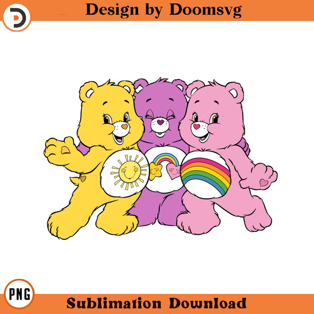 Cheer Friend FunSHine Bears Cartoon Clipart Download, PNG Do | Inspire ...