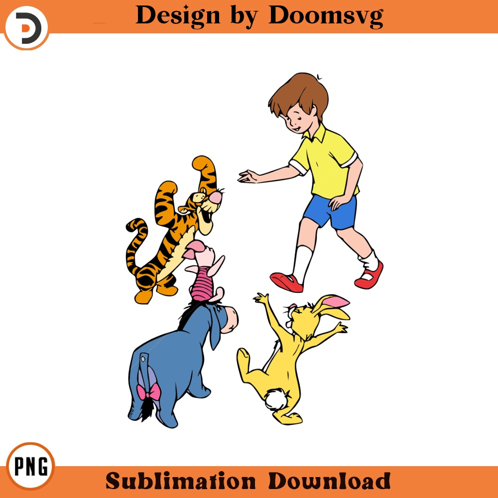 Christopher Robin Friends Cartoon Clipart Download, PNG Down | Inspire ...