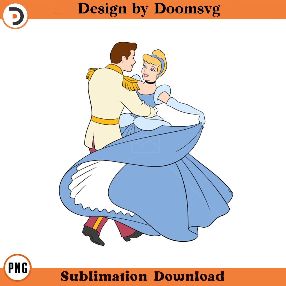 Cinderella Prince Dancing Cartoon Clipart Download, PNG Down | Inspire ...