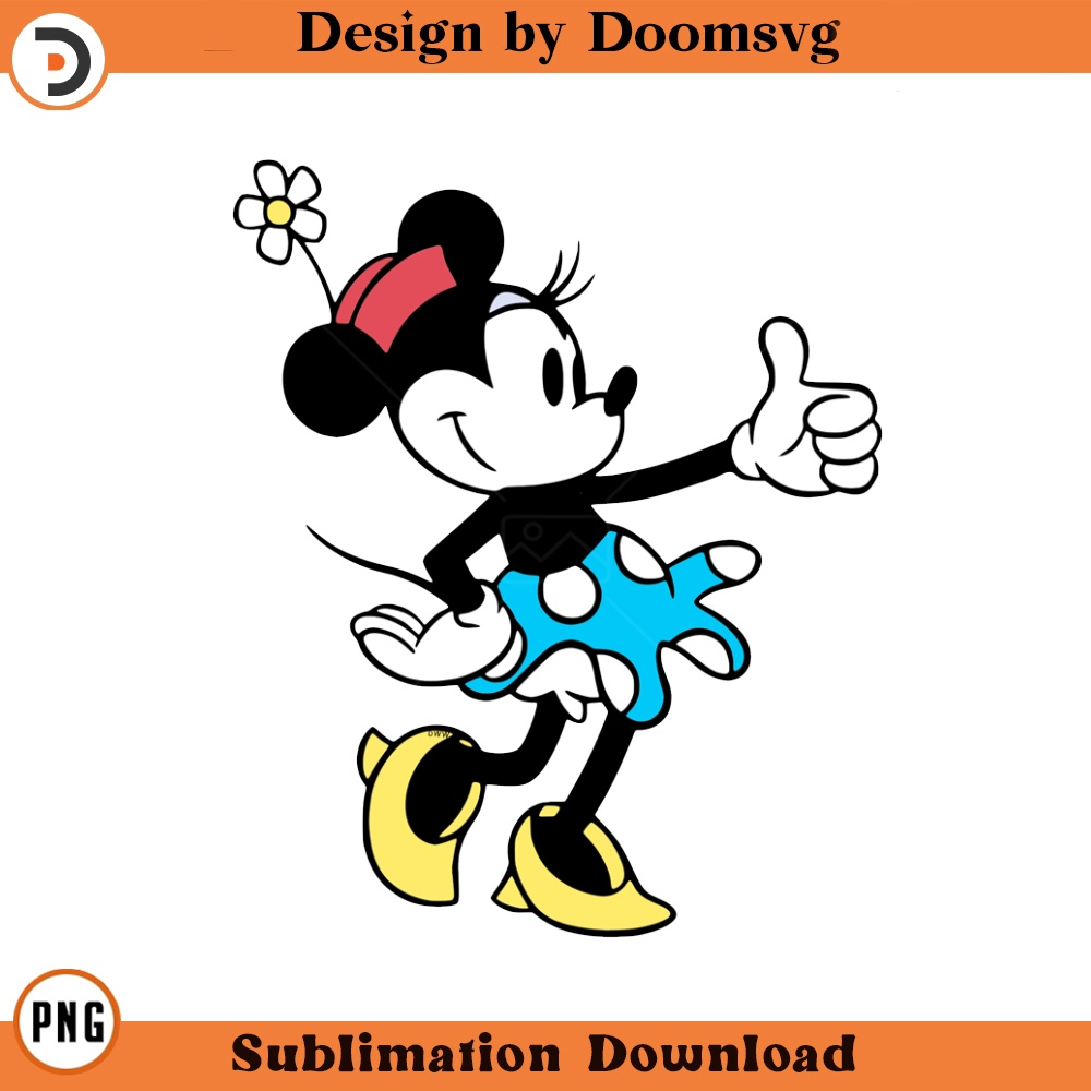 Classic Minnie Mouse Cartoon Clipart Download, PNG Download | Inspire ...
