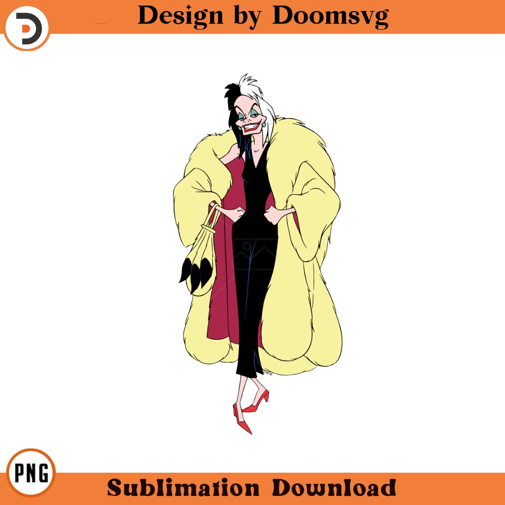 Cruella Devil Cartoon Clipart Download, PNG Download Cartoon | Inspire ...