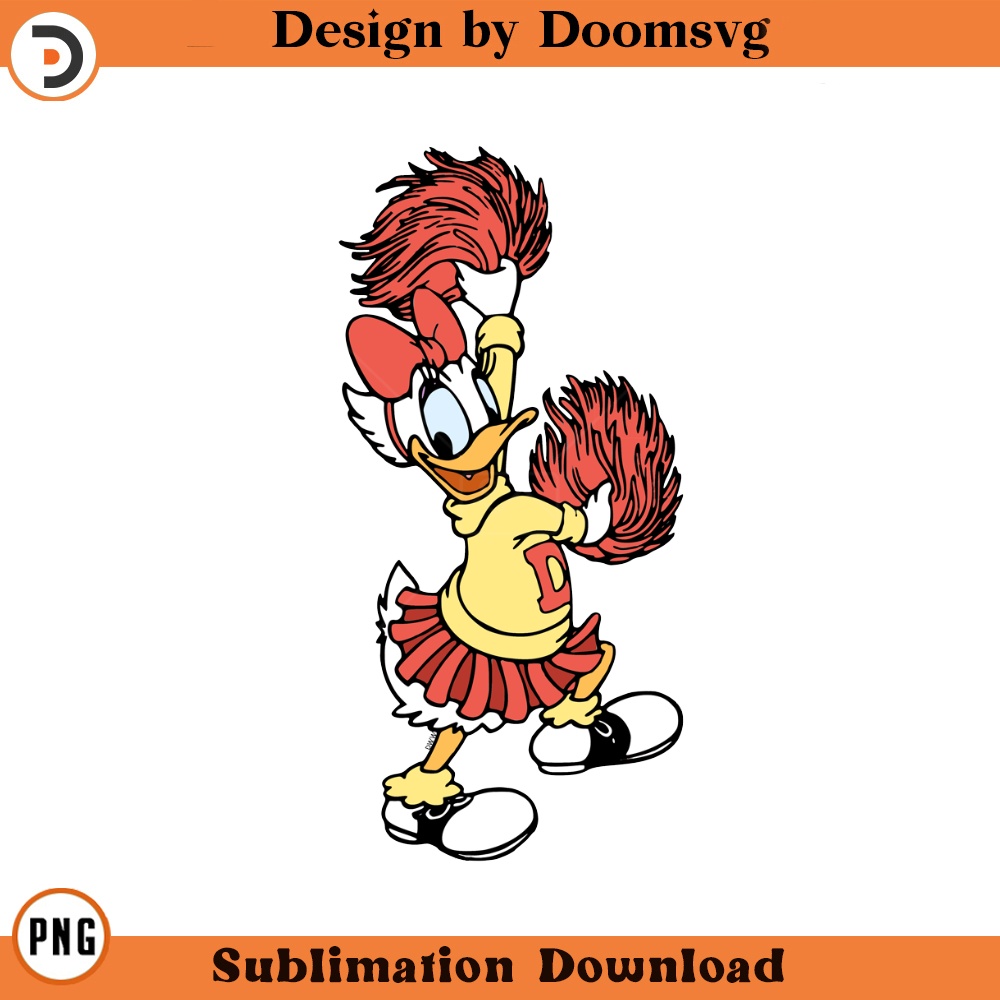 Daisy Duck Cheerleader Cartoon Clipart Download, PNG Downloa - Inspire ...