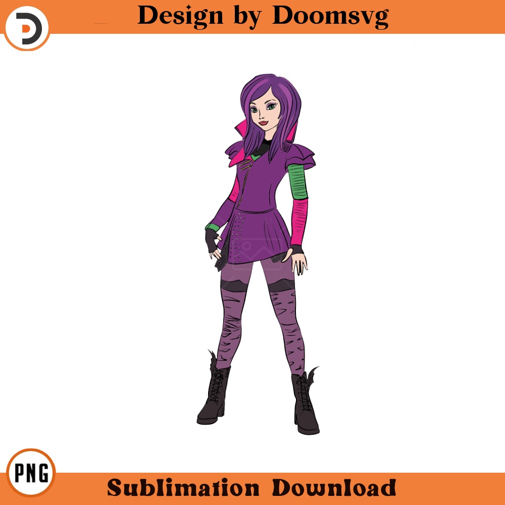 Descendants Mal Cartoon Clipart Download, PNG Download Carto | Inspire ...