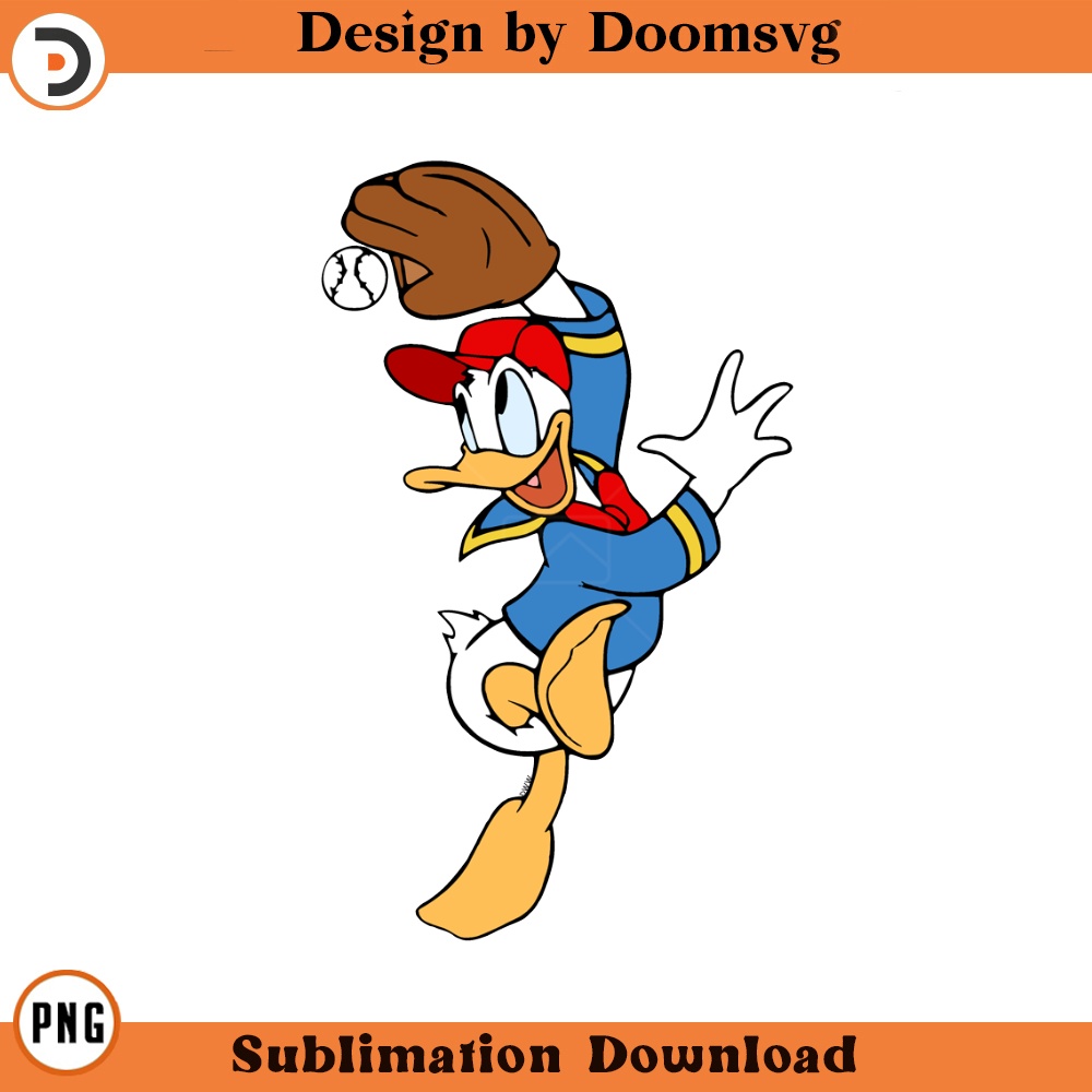 Donald Duck Baseball Cartoon Clipart Download, PNG Download | Inspire ...