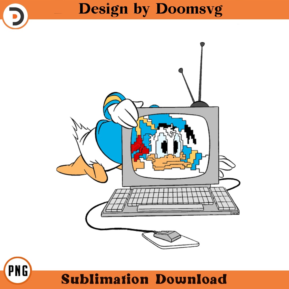 Donald Duck Computer Cartoon Clipart Download, PNG Download | Inspire ...