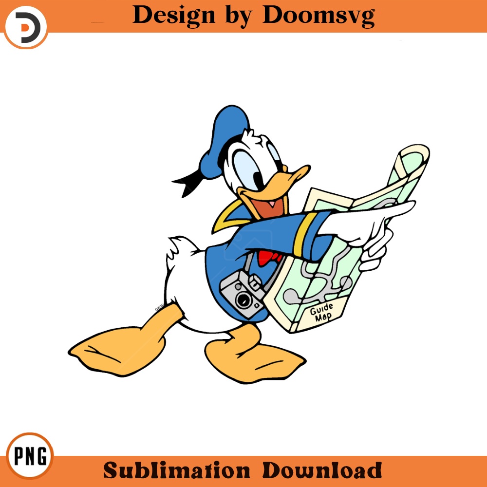 Donald Duck Map Cartoon Clipart Download, PNG Download Carto | Inspire ...