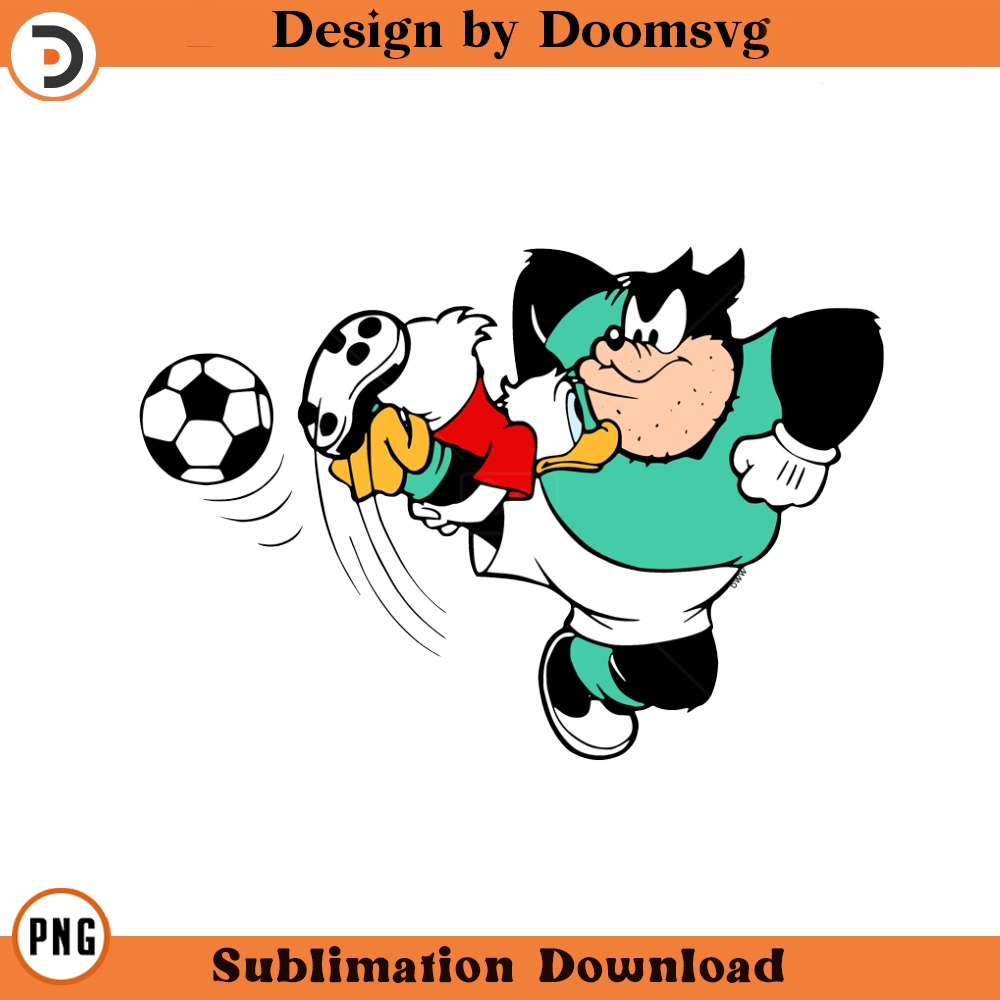 Donald Duck Pete Soccer Cartoon Clipart Download, PNG Downlo | Inspire ...