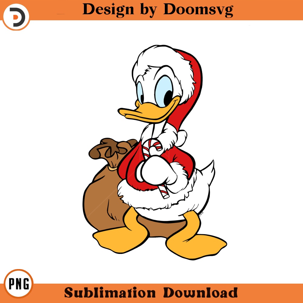 Donald Duck Santa Cartoon Clipart Download, PNG Download Car | Inspire ...