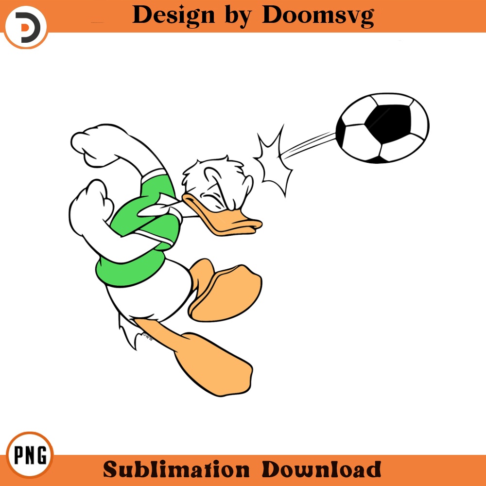 Donald Duck Soccer Cartoon Clipart Download, PNG Download Ca | Inspire ...