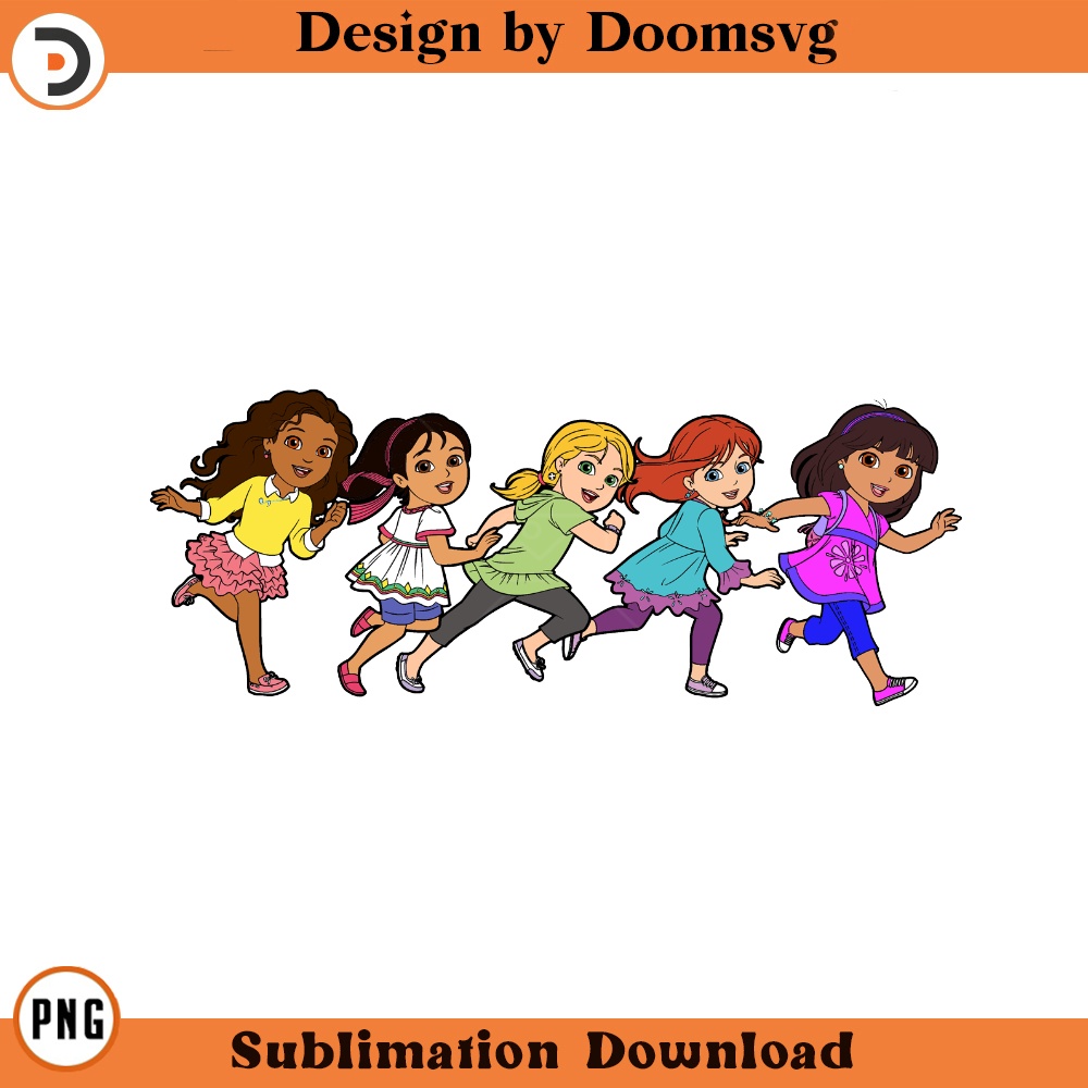 Dora And Friends Cartoon Clipart Download, PNG Download Cart - Inspire ...