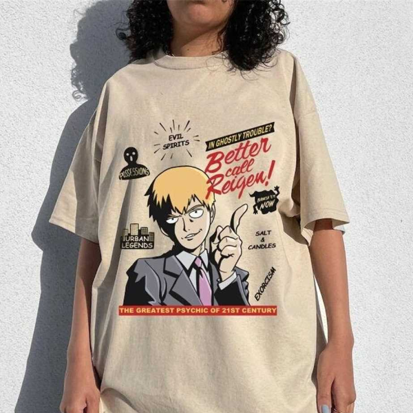 Better Call Reigen! Shirt, Anime Girlfriend Shirt, Cool Anim | Inspire ...