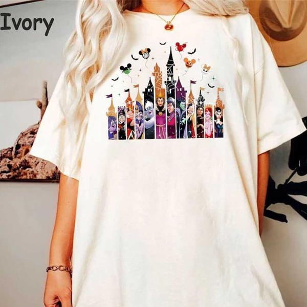 Disney Villains Castle Comfort Colors Shirt, Maleficent Ursu | Inspire ...