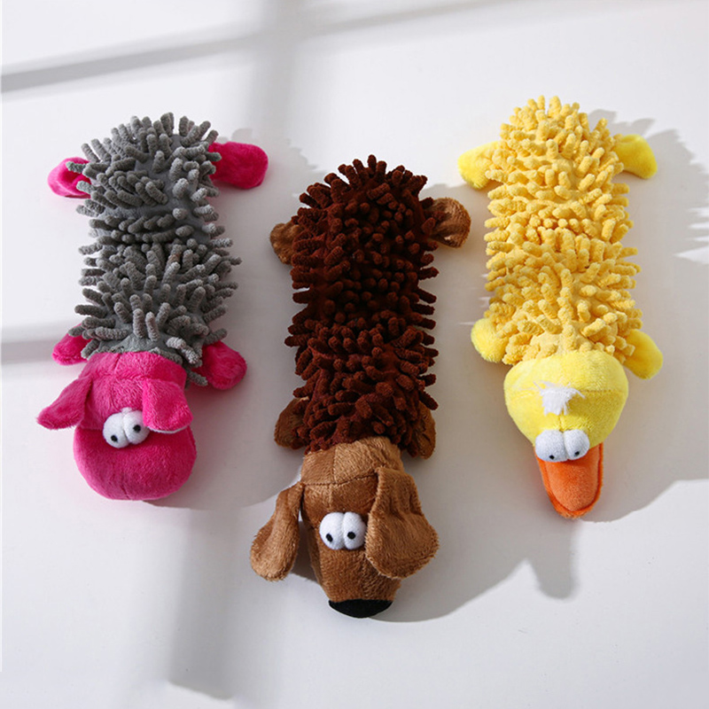 Durable Low-Cost Pet Dog Plush Toy: Squeaky Animal Shapes fo | Inspire ...