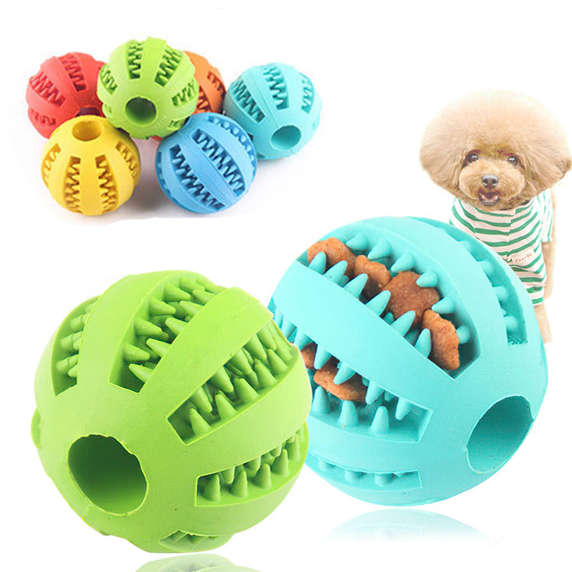 7cm Natural Rubber Dog Toy: Interactive Chew Ball for Dental | Inspire ...